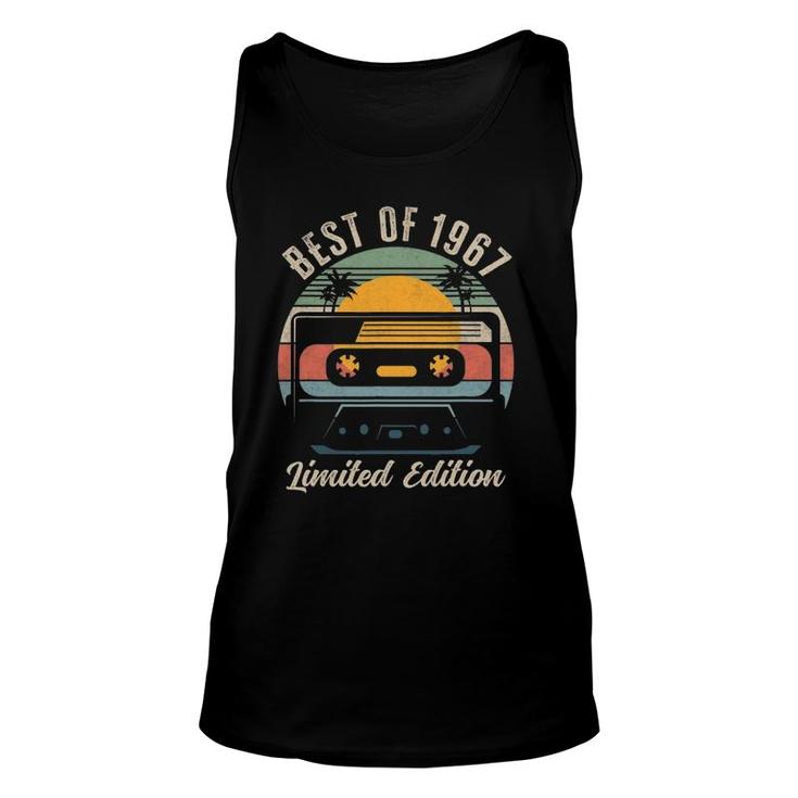Best Of 1967 55Th Birthday Limited Edition 55 Years Old Tank Top | Mazezy