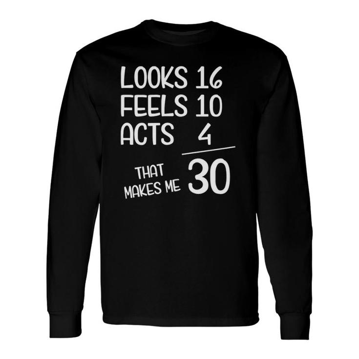30Th Birthday 30 Years Old Born In 1991 Ver2 Long Sleeve T-Shirt | Seseable