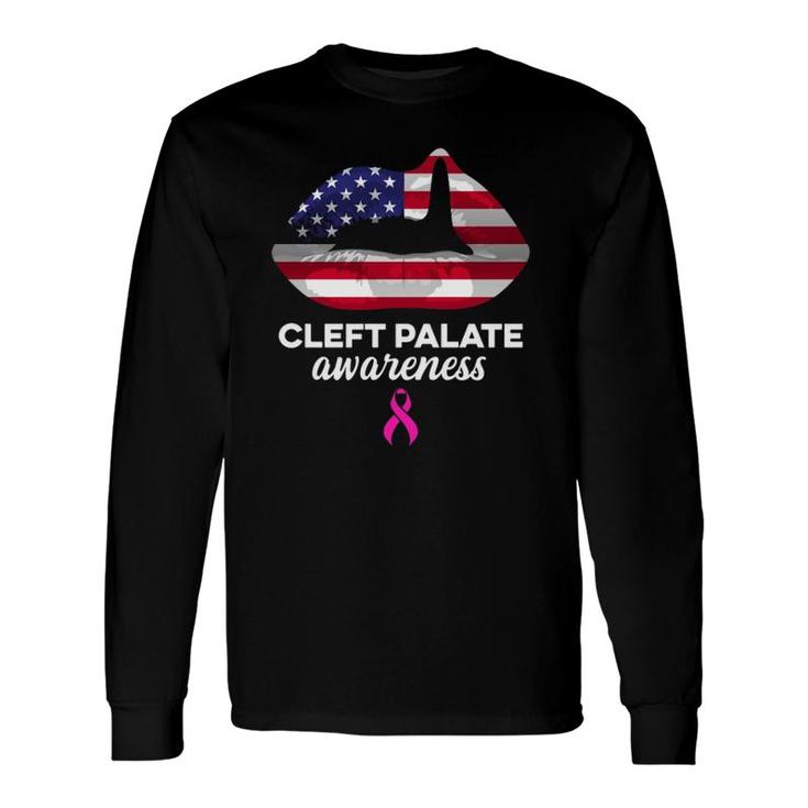 Cleft Palate Lip Choice Cleft Strong Awareness Long Sleeve T-Shirt ...