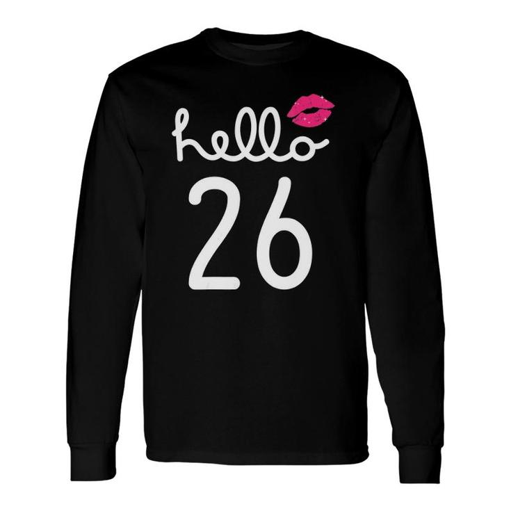 Hello 26 Years Old 26Th Birthday Chapter 26 For Women V-Neck Long ...