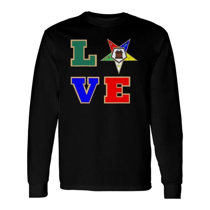 Oes Love Sister Order Of The Eastern Star Gift T Shirt Mazezy