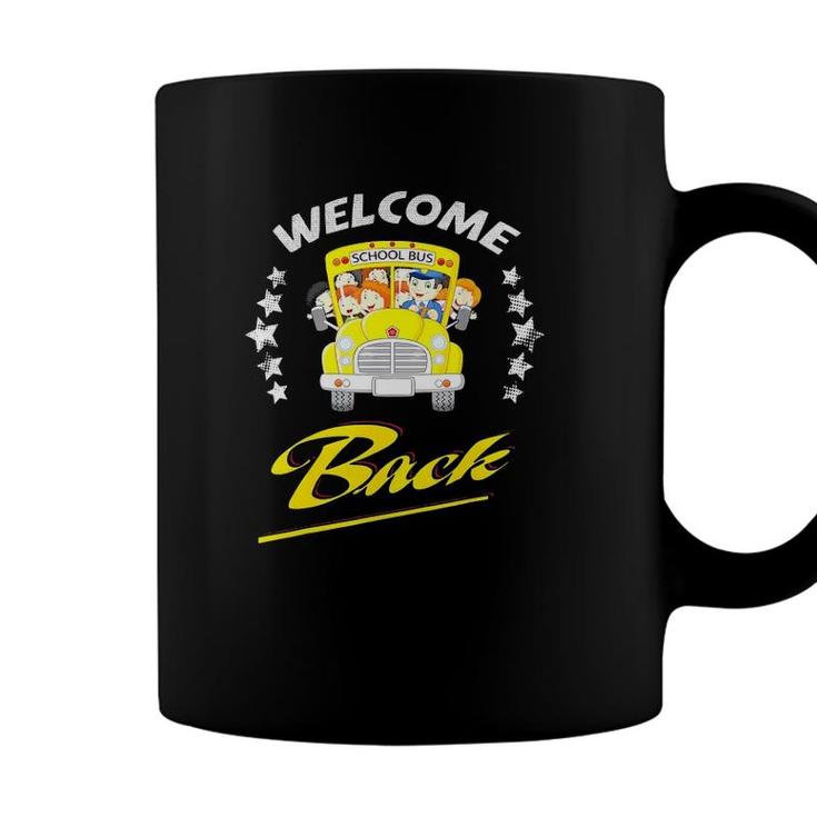 School Bus Driver Welcome Back School Bus Back To School Coffee Mug ...