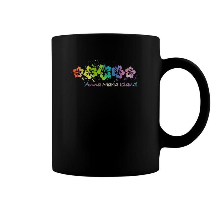 Anna Maria Island Watercolor Beach & Surf Coffee Mug | Mazezy