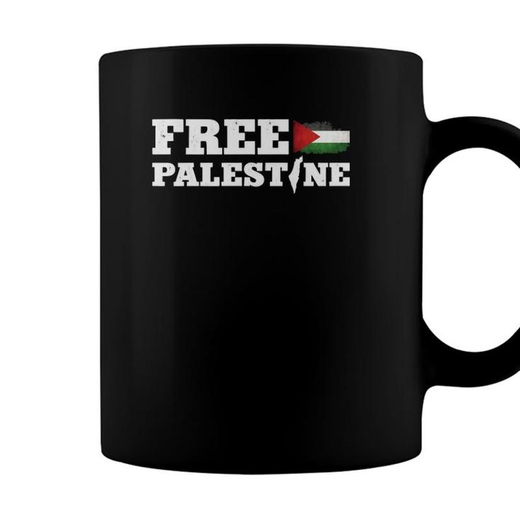 Free Palestine Free Gaza Essential Support Palestine Flag Coffee Mug ...