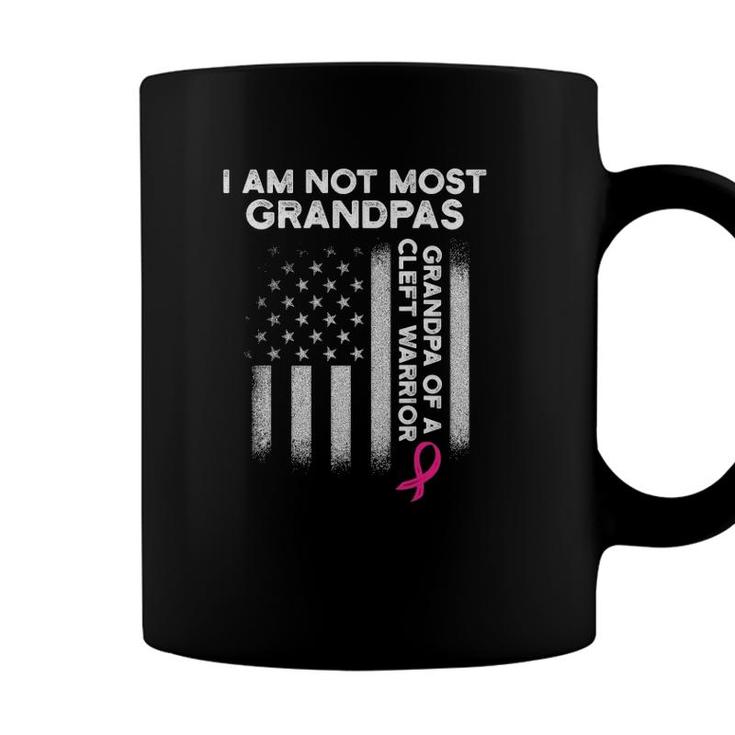 Mens Cleft Palate Lip Most Grandpa Cleft Strong Awareness Coffee Mug ...