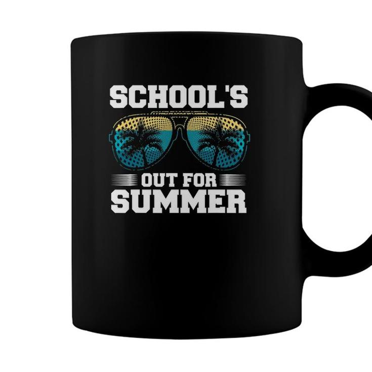 Schools Out For Summer Last Day Of School Hello Summertime Coffee Mug ...