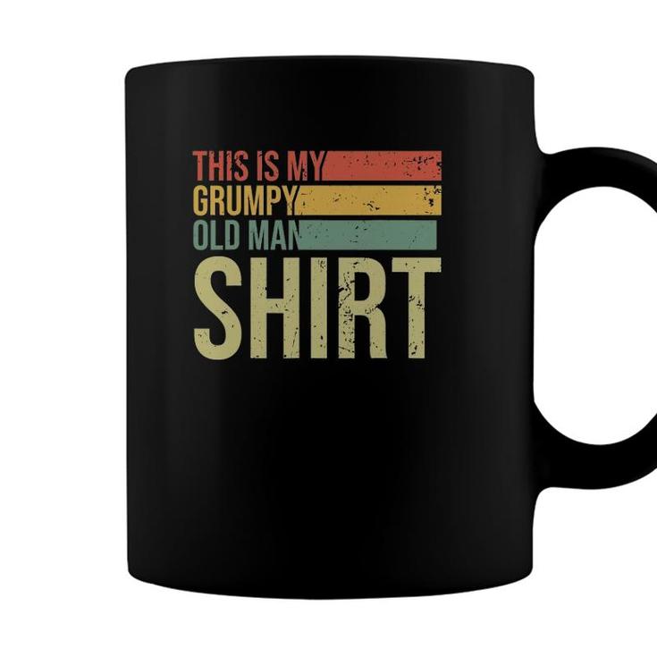 This Is My Grumpy Old Man Funny Grumpy Old Man Coffee Mug | Seseable
