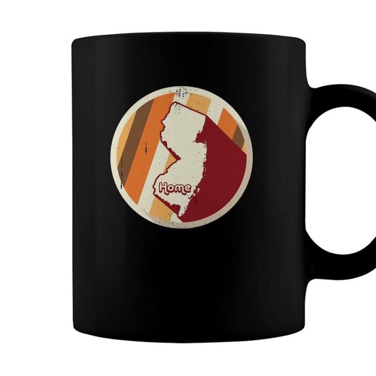 Vintage New Jersey State Home Retro Coffee Mug - Seseable