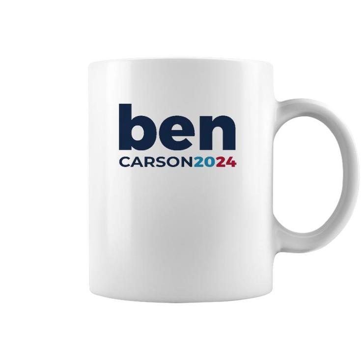 Ben Carson 2024 Carson 2024 President Republican Patriot Coffee Mug ...
