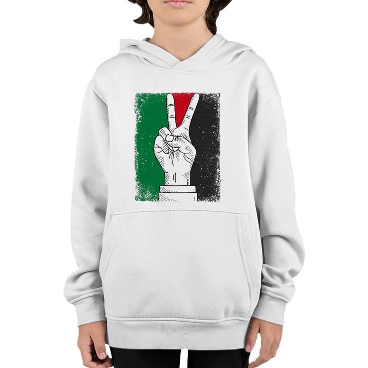 Free Palestine Gaza Palestinian Flag Stand With Falastin Tee Ver4 Youth ...