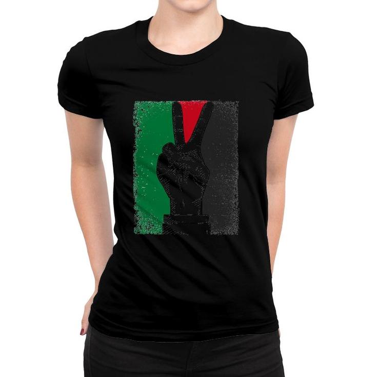 Free Palestine Gaza Palestinian Flag Stand With Falastin Tee Ver4 Women ...