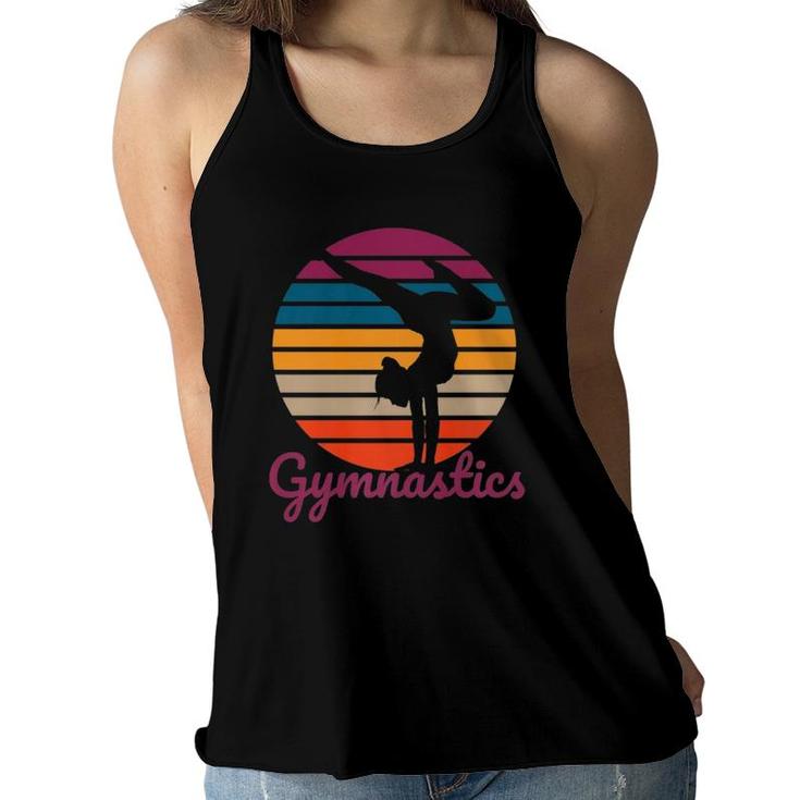 Retro Acro Gear Girl Tumbling Team Gear Gymnast Gymnastics Women Flowy ...