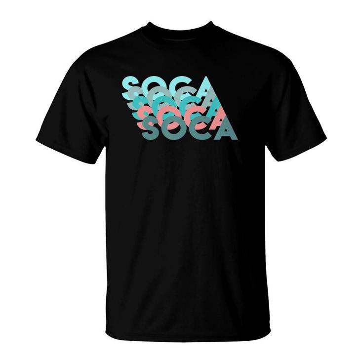 Caribbean Soca Wave Soca 2022 T-Shirt | Mazezy