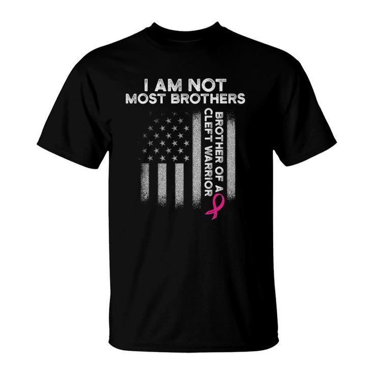 Cleft Palate Lip Most Brother Cleft Strong Awareness T-Shirt - Seseable