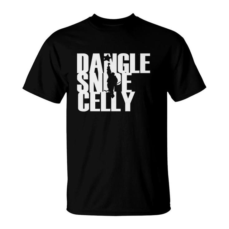 Dangle Snipe Celly Hockey Player T-Shirt | Mazezy