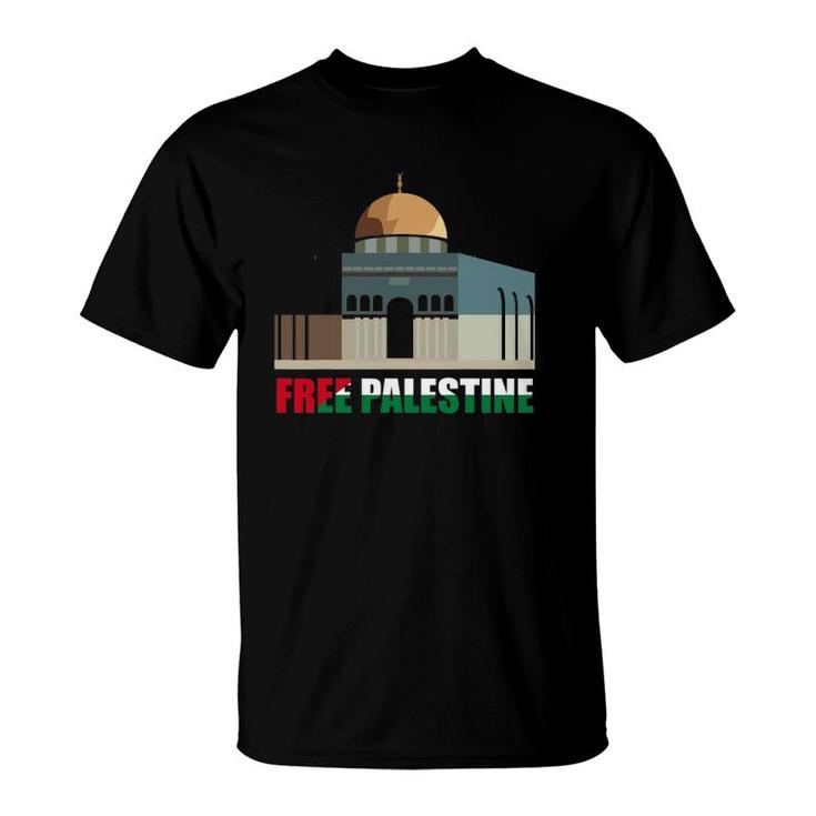 Free Palestine Freedom To Palestine Palestine Flag T-Shirt | Seseable